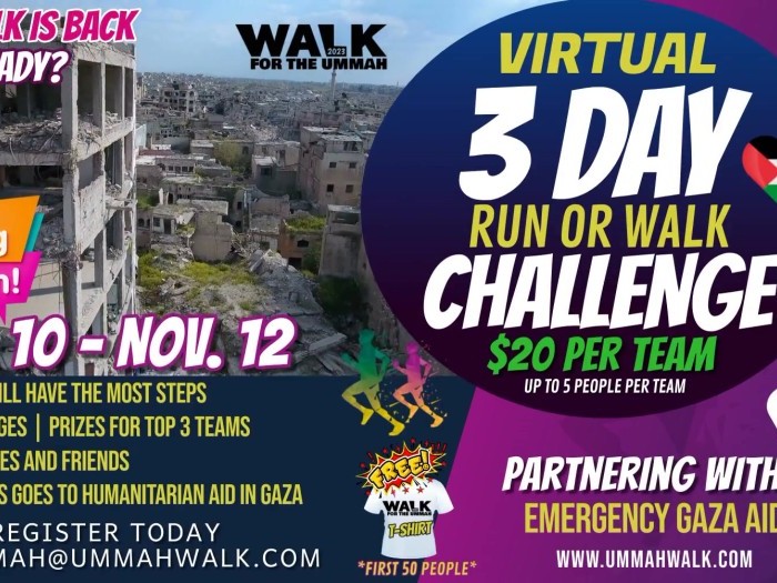 Uniting the Ummah One Step at a Time for GAZA | LaunchGood | LaunchGood